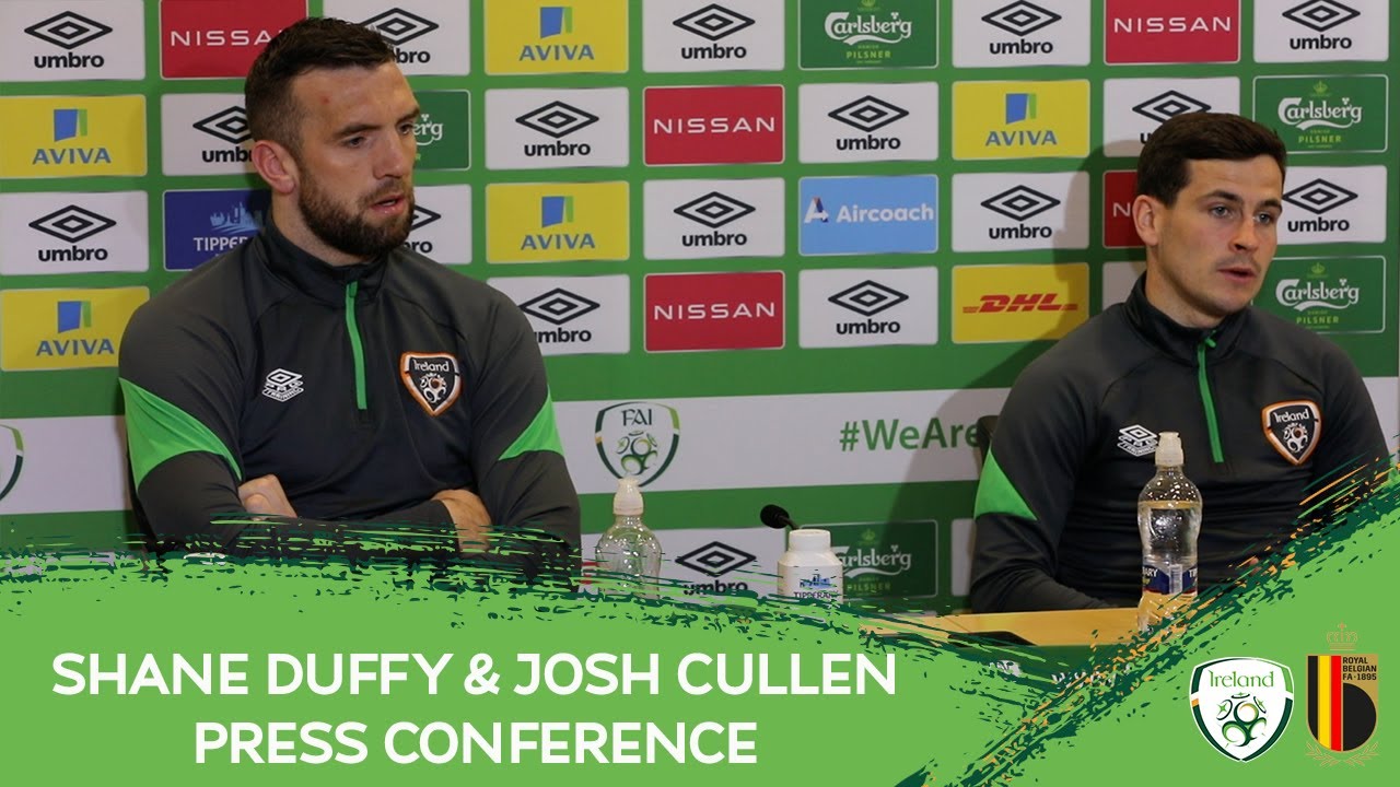 PRESS CONFERENCE | Shane Duffy & Josh Cullen - YouTube