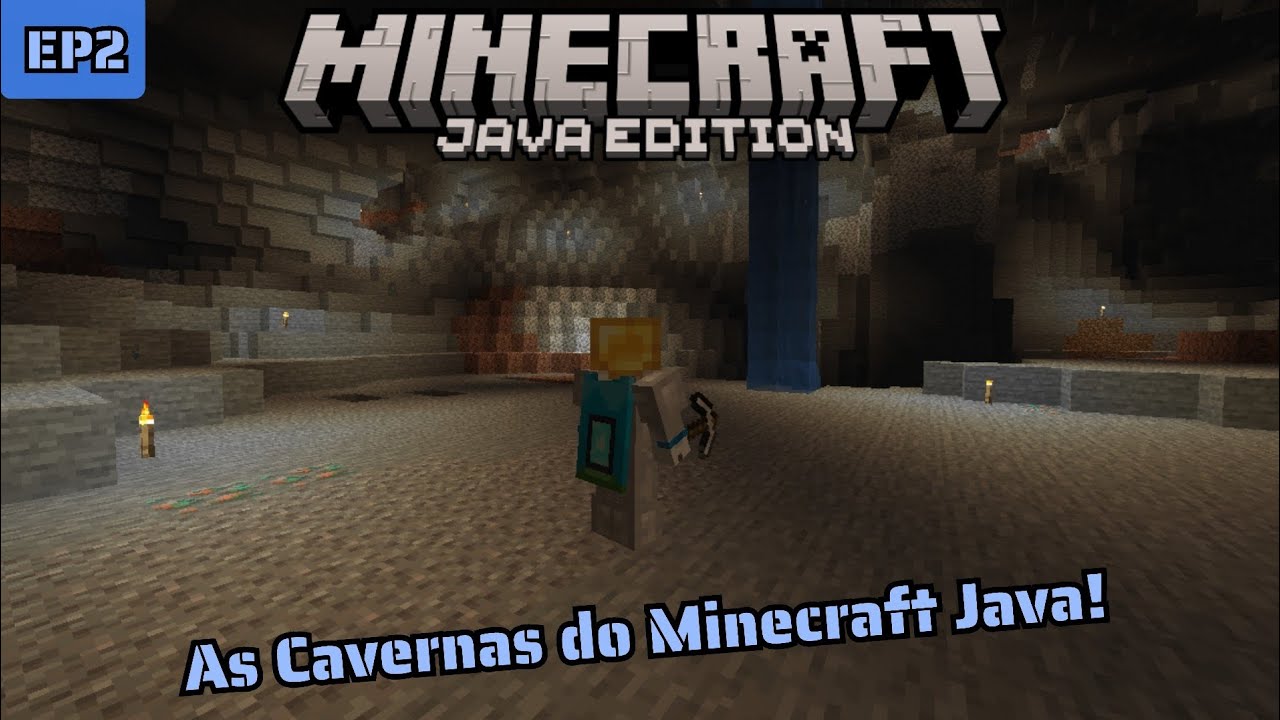 Minerando nas Cavernas do Minecraft Java Edition! Survival #2 | Minecraft Java Edition - YouTube