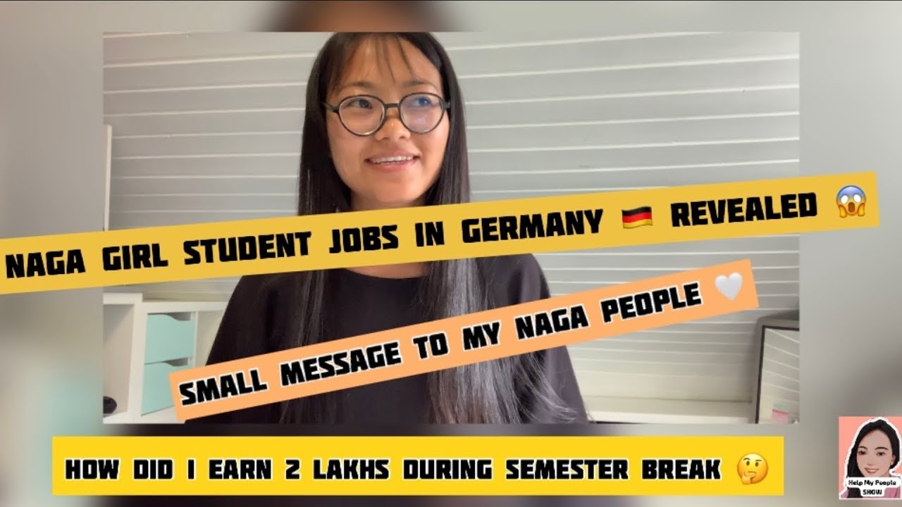 How Naga girl in Germany🇩🇪 supported herself initially with survival ...