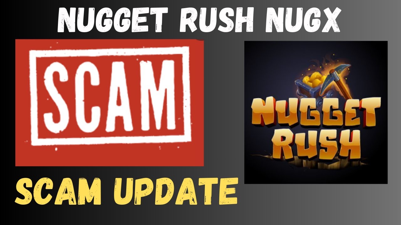 NUGGET RUSH NUGX COIN CRYPTO SCAM UPDATE NEWS LEGIT - YouTube