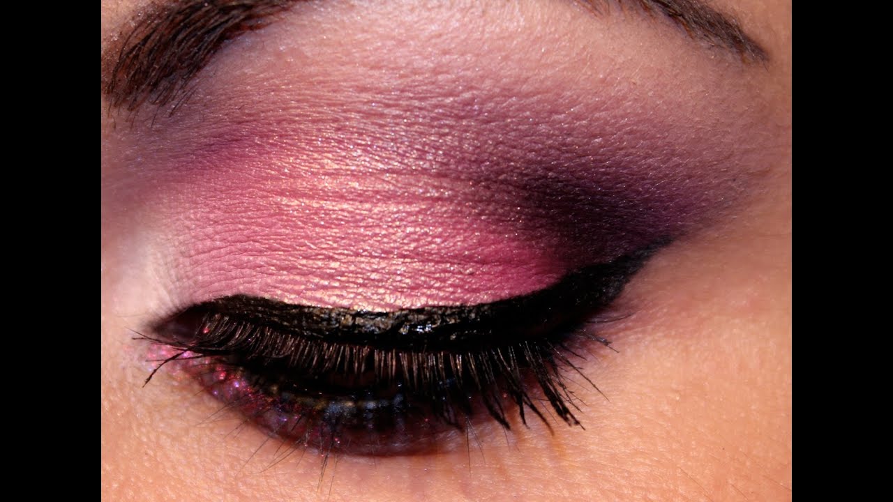 Tutorial 61: Valentine in pink Make Up - YouTube