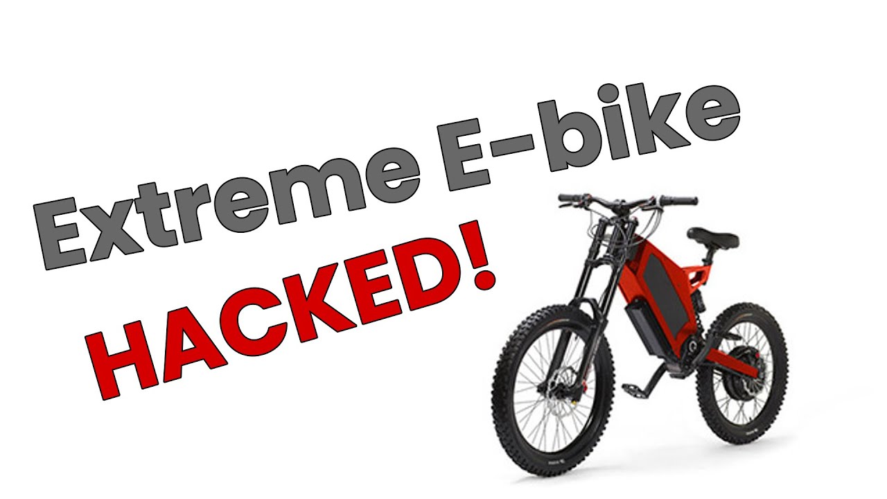 HOW TO: Hack an Extreme E-bike - YouTube