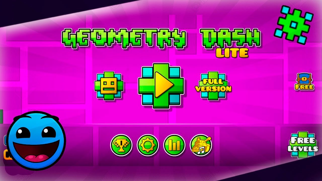 Jugando Geometry Dash Lite - YouTube