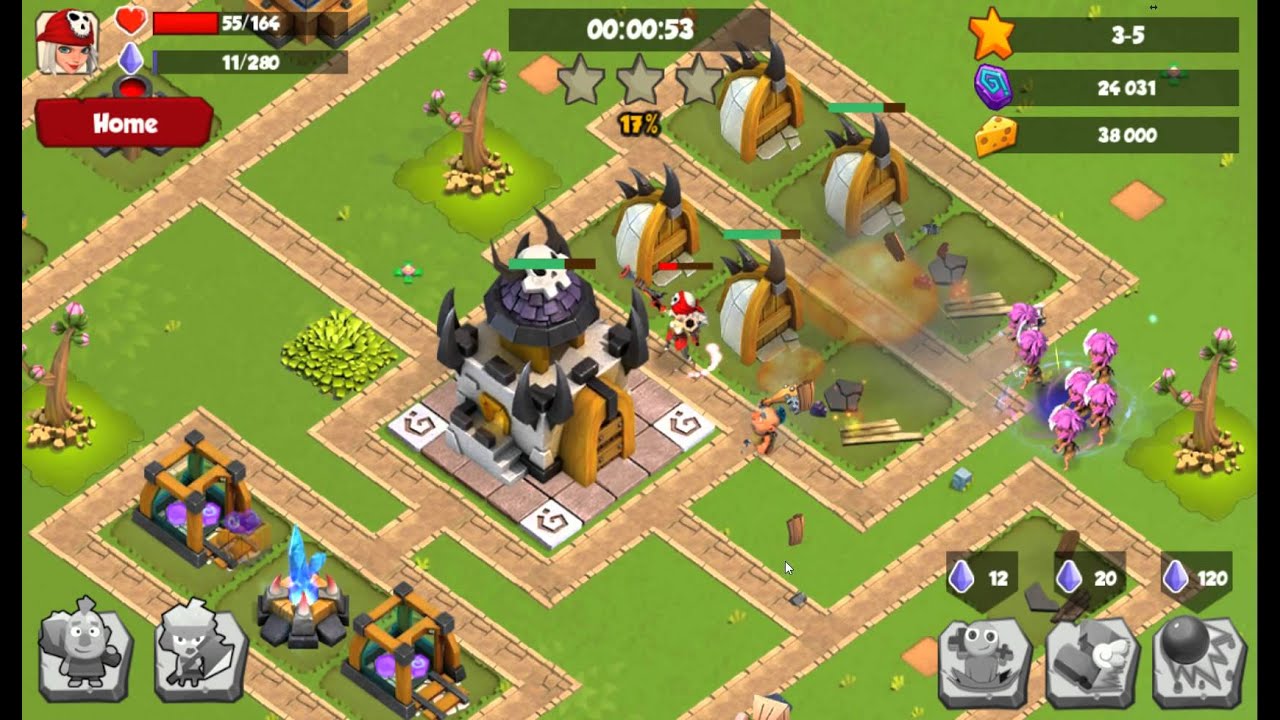 [Island Raiders 海島聯盟] Level 28 - Chapter 3 Stage 5 - 1 Star - YouTube