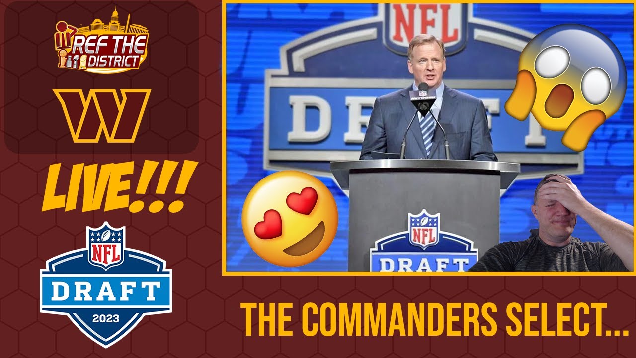 NFL Draft Livestream! Live Washington Commanders draft coverage with ...