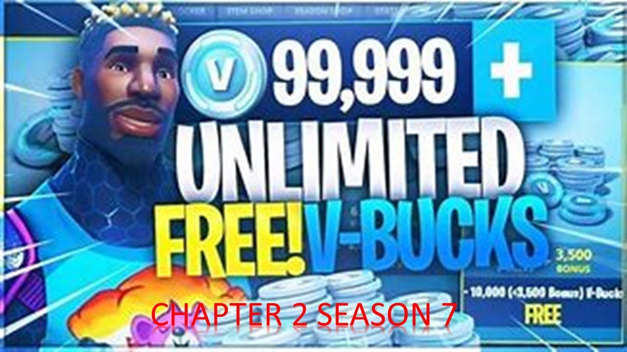 HOW TO GET INFINITE VBUCKS IN FORTNITE SEASON 7 CHAPTOR 2NO GLITCH 2021 ...