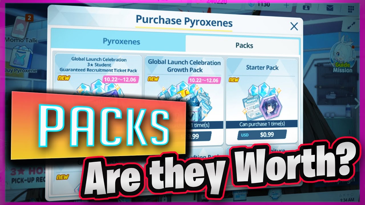 Blue Archive Packs | Let's open some goodies | Honest opinion - YouTube