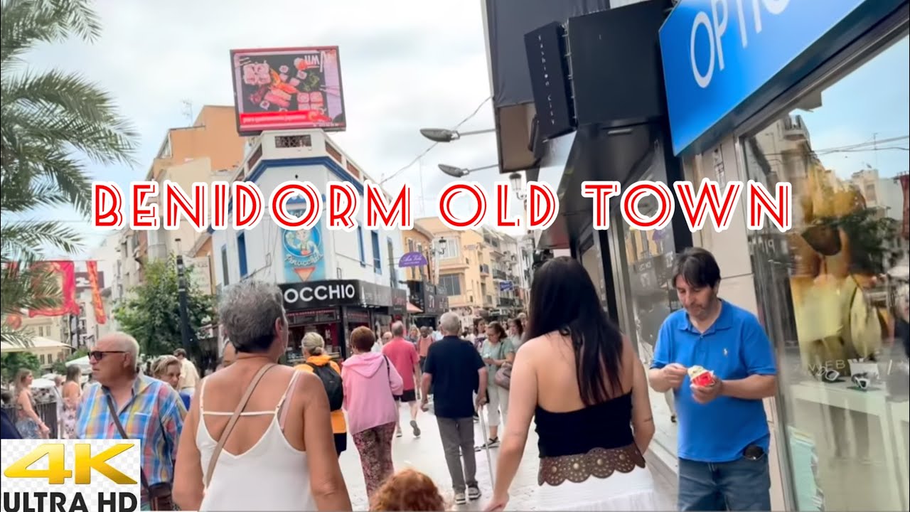 Walking tour in one of Spain’s most beautiful city, Benidorm 🇪🇸 | June ...