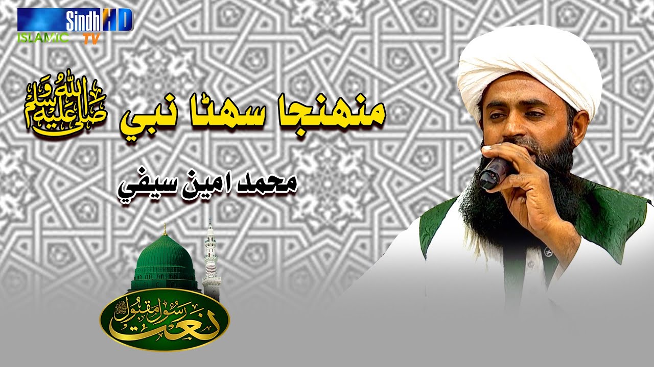 Muhinja Sohna Nabi | Muhammad Amin Safi |Naat 2023 | SindhTVHD ISLAMIC ...