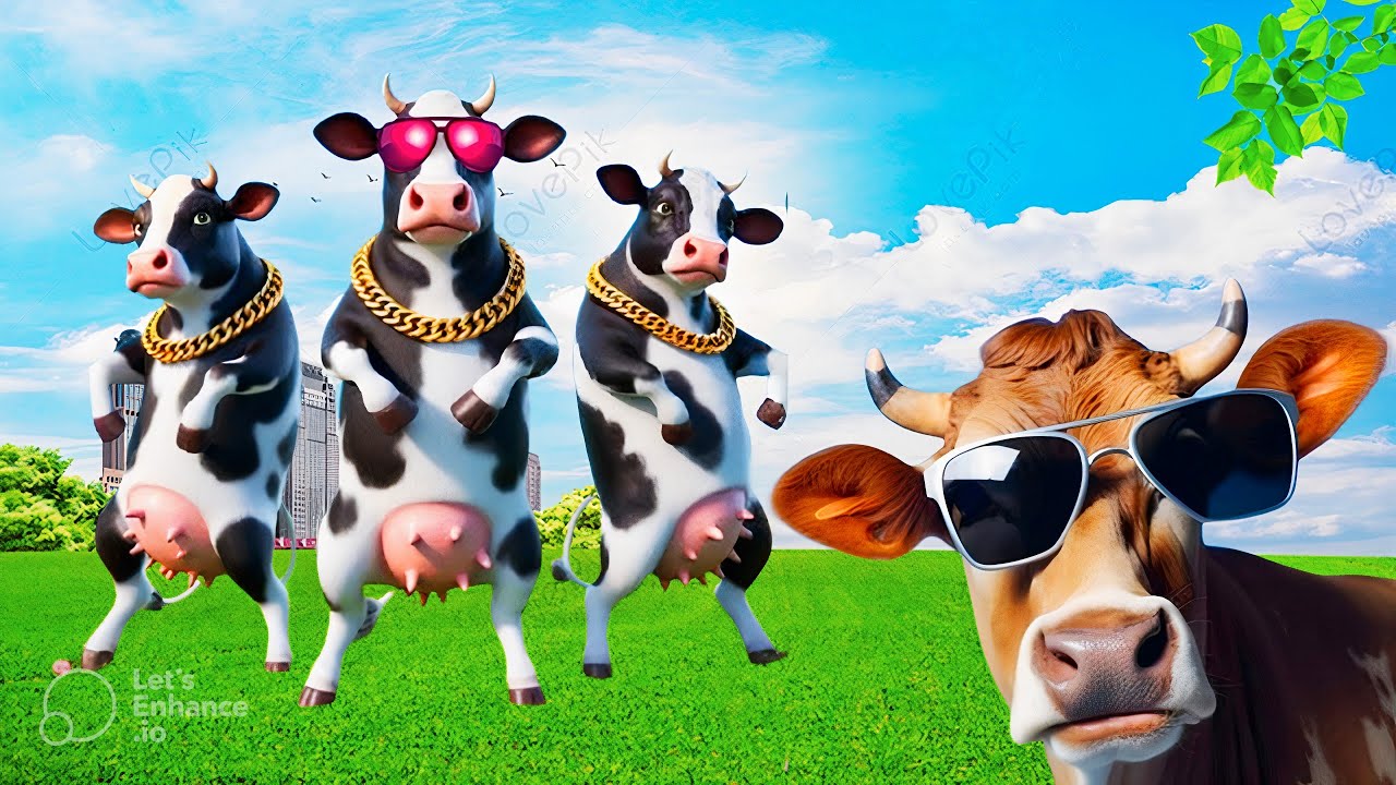 FUNNY COW DANCE - 72 | COW DANCE & COW VIDEO| DANCING COW - YouTube