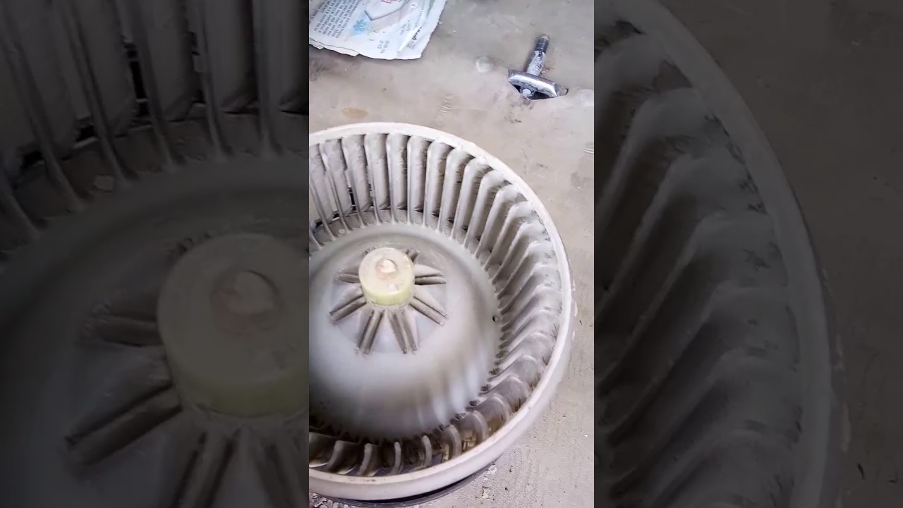 TOYOTA INNOVA CAR REAR A/C COOLING COIL N BLOWER DIRTY - YouTube