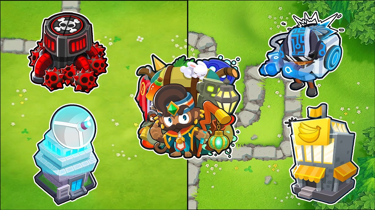 BTD6 - Let's Play! - "Pop The Lead Bloon" & "Support Only Challenge ...