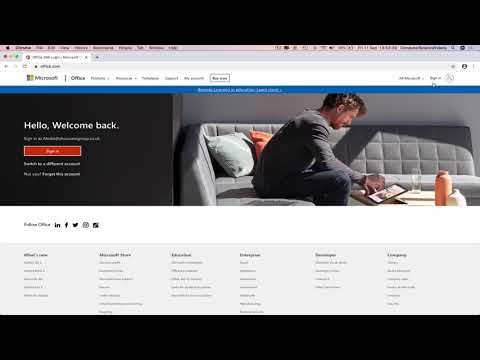 How to SIGN INTO Your Microsoft Office 365 Account Using Your ...