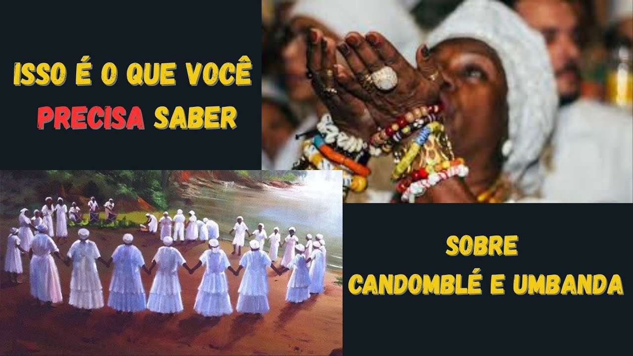 Candomblé e Umbanda: ENTENDA AS DIFERENÇAS com Respeito e Clareza - YouTube