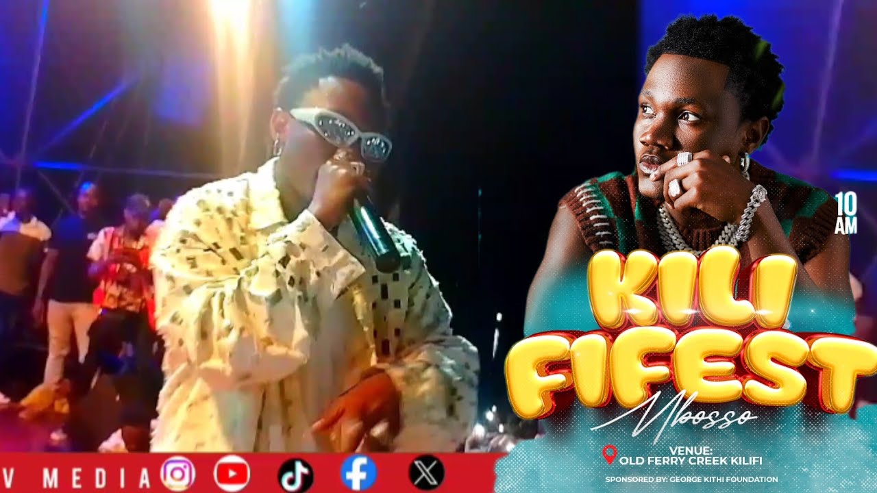MBOSSO KHAN PERFORMING LIVE AT KILIFI FESTIVAL || WAREMBO WA KILIFI ...
