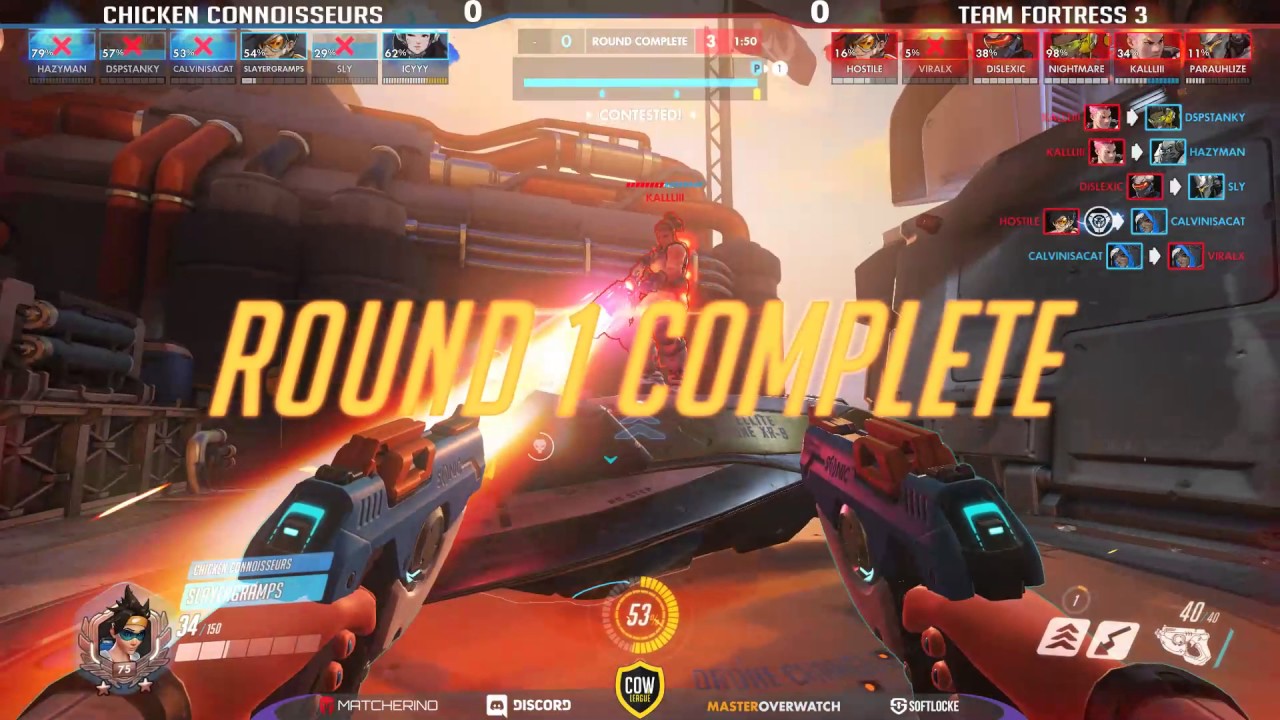 COW League Open Week 9 Game 2 - Chicken Connoisseurs vs Team Fortress 3 ...