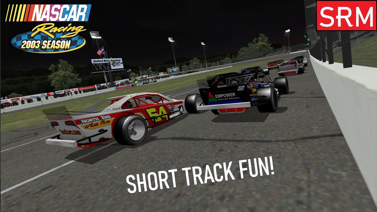 NR2003: New Stafford Track Released by GPD! Awesome Short Track Racing ...