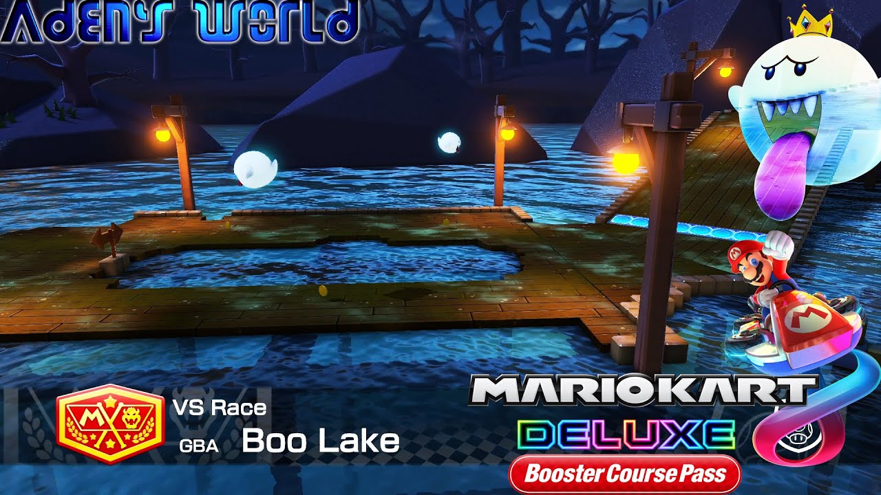 S17 E2 Boo Lake! Mario Kart 8 Deluxe - Booster Course Pass DLC! - YouTube