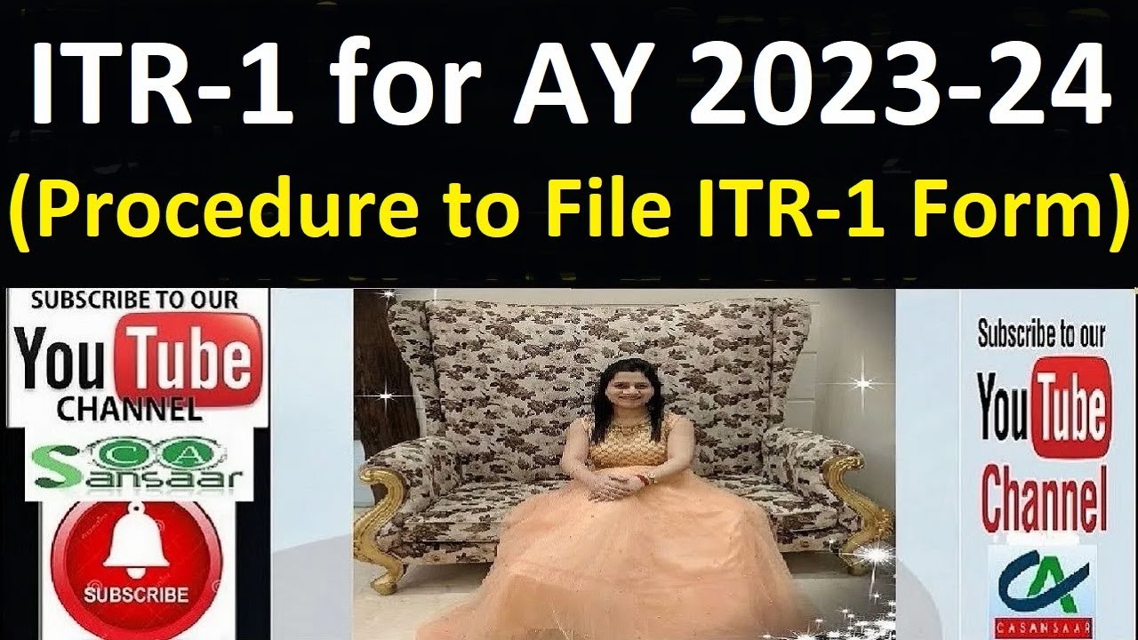 ITR-1 for AY/FY 2023-24/2022-23 | Change in ITR-1 Form for AY 2023-24 ...
