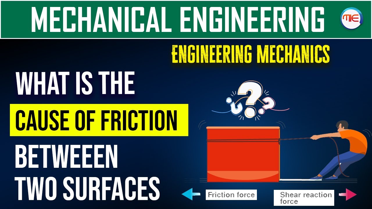 MECHANICAL ENGINEERING WHAT IS THE CAUSE OF FRICTION BETWEEN TWO ...