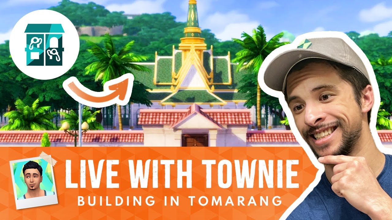 Building in The Sims 4: For Rent's TOMARANG! - YouTube