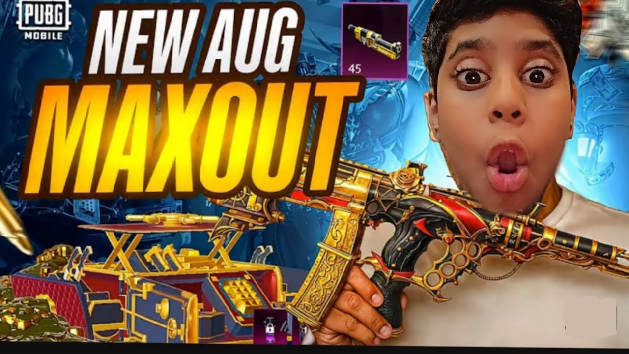 NEW AUG MAXED ULTIMATE SET CRATE OPENING | PUBG MOBILE - YouTube