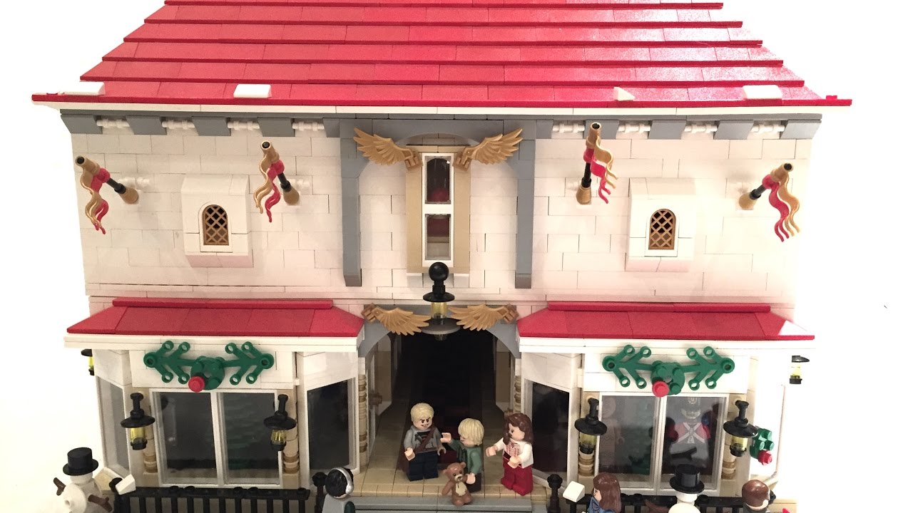 Brick Stuff - LEGO Christmas Shopping Mall - Custom Build #5 NEW EDIT ...