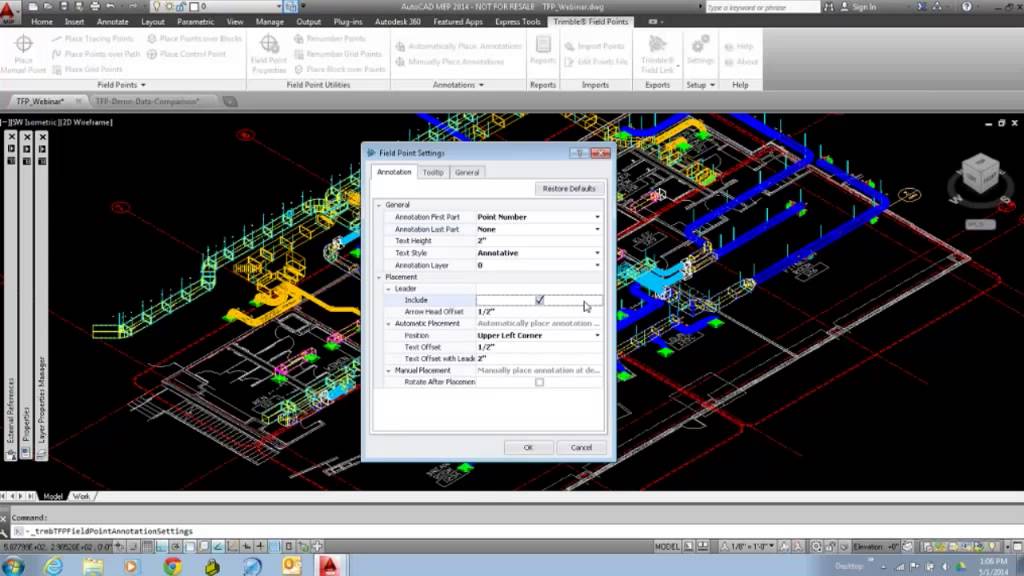 Settings & Customizations - Trimble Field Points - YouTube