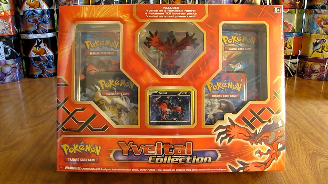20 Pokemon Box Opening: Yveltal Collection - YouTube