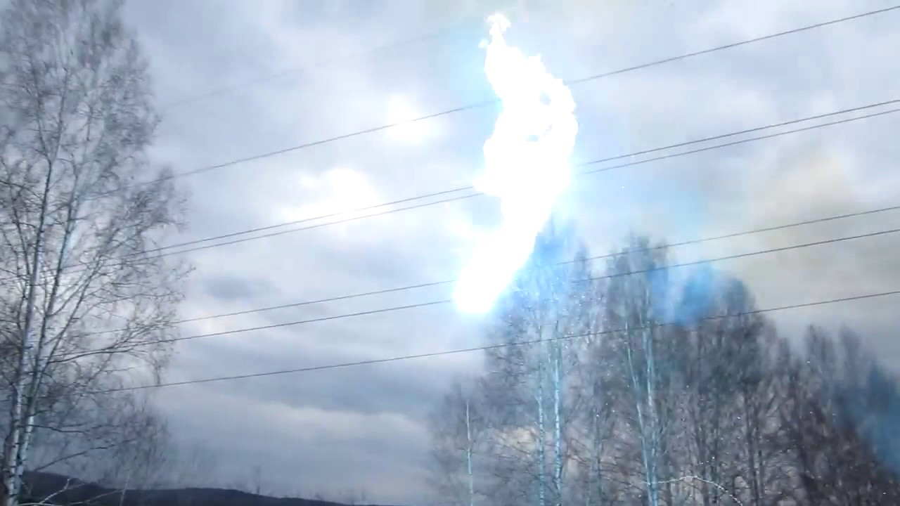 110 kV power line short circuit Короткое замыкание ЛЭП 110 кВ - YouTube