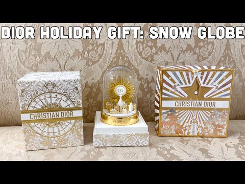 Dior Holiday Gift✨❄️: Dior Snow Globe & Dior Hair Set, Dior Beauty Holiday Sets