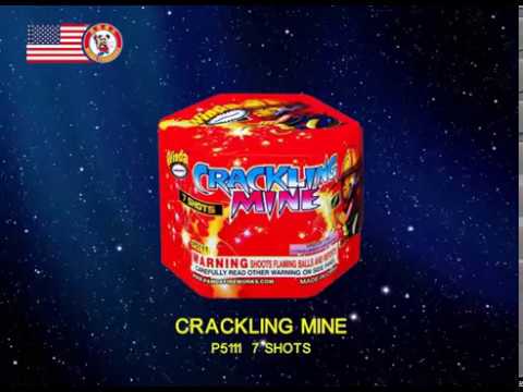 CRACKLING MINE - Winda Fireworks | All Star Fireworks - YouTube