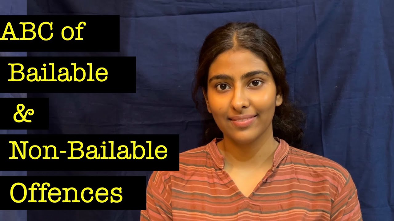 Bailable And Non Bailable Offenses Indian Penal Code IPC YouTube bailable-and-non-bailable-offenses-indian-penal-code-ipc-youtube
