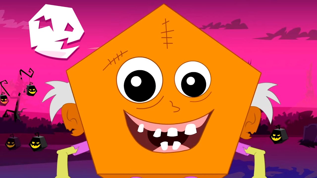 It's Halloween Night by Mr Shapes + More Cartoon Videos for Kids - YouTube