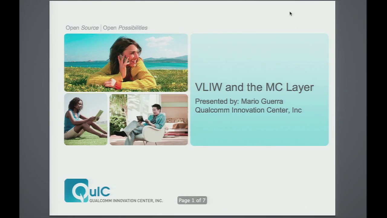 2013 Llvm Developers Meeting “vliw Support In The Mc Layer” Youtube