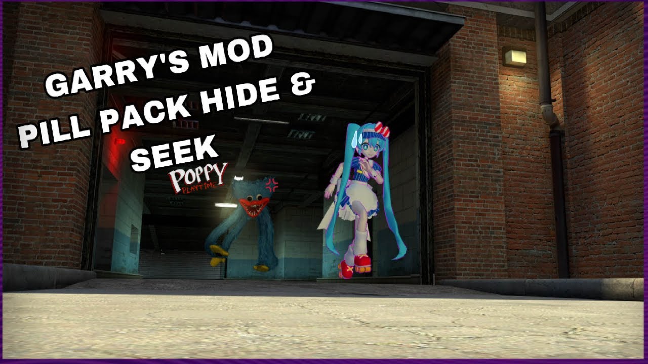 Gmod Pill Pack HIDE AND SEEEEEEEK WOOOOOOO - YouTube