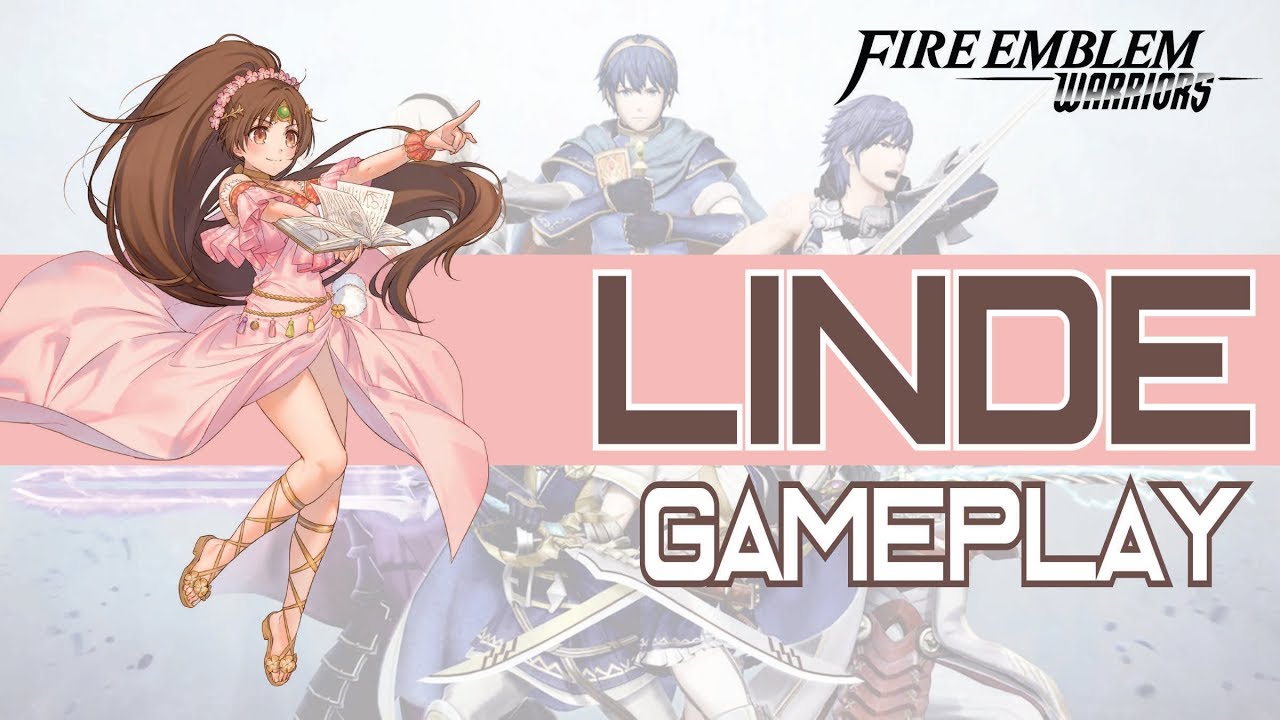 Fire Emblem Warriors - Linde Gameplay (DLC Pack 2 Character) - YouTube