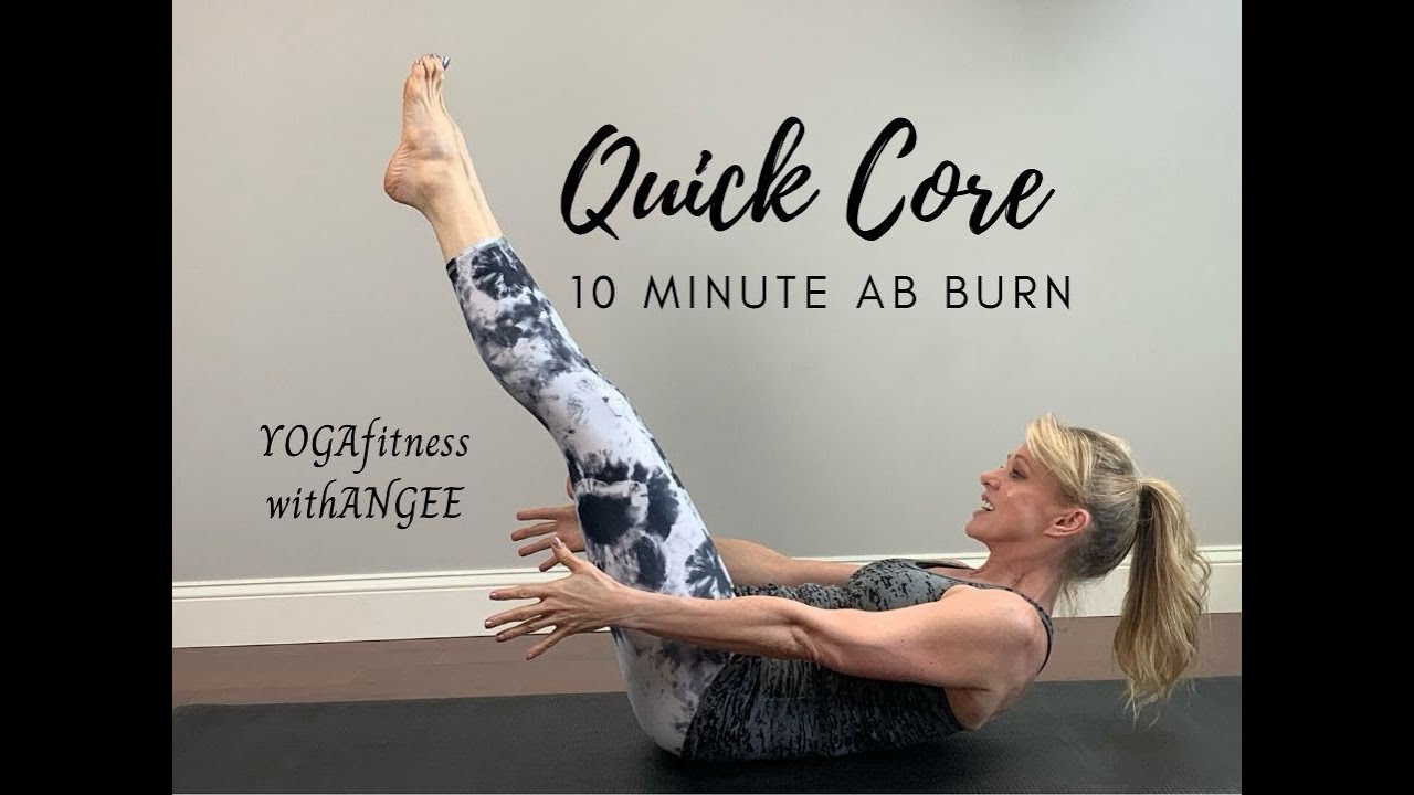 Quick Core workout: 10 min Ab Burn | Flat Tummy | Weight Loss | Flat Abs | Strong Core - YouTube