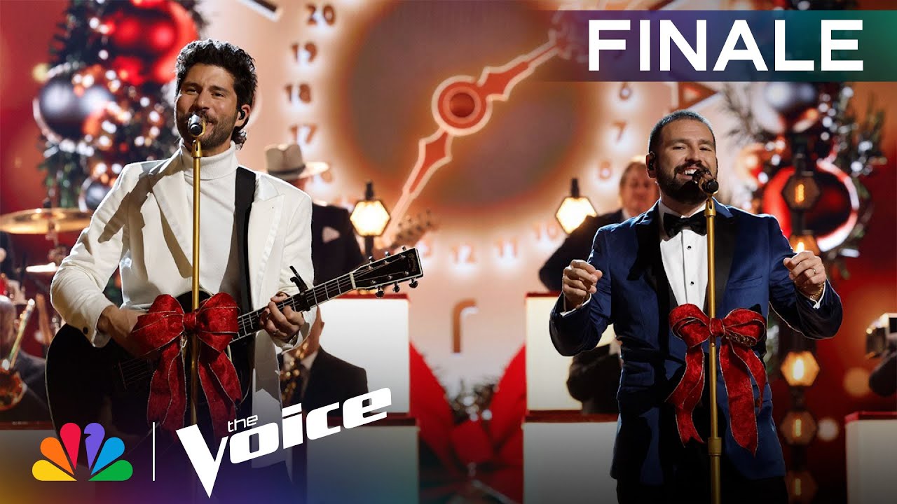 Dan + Shay Perform “Officially Christmas” | The Voice Finale | NBC ...