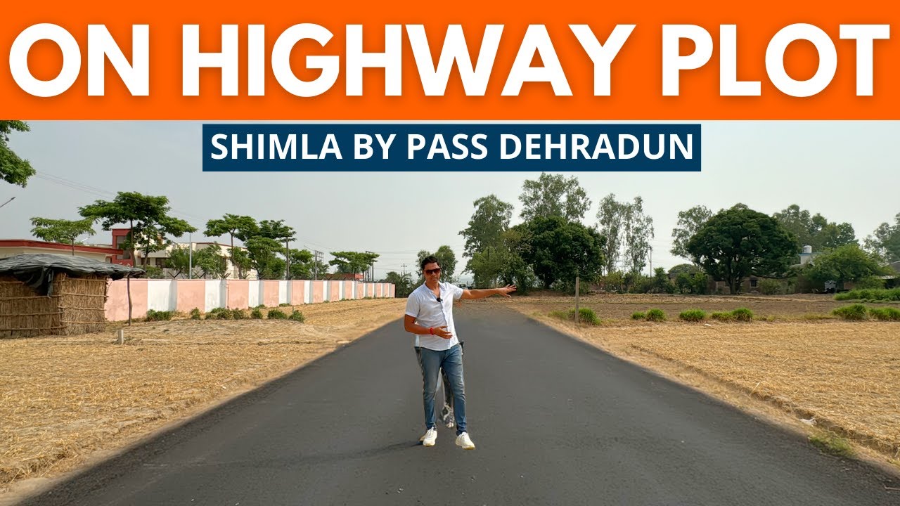 On Highway Plot For Sale - Dehradun - YouTube