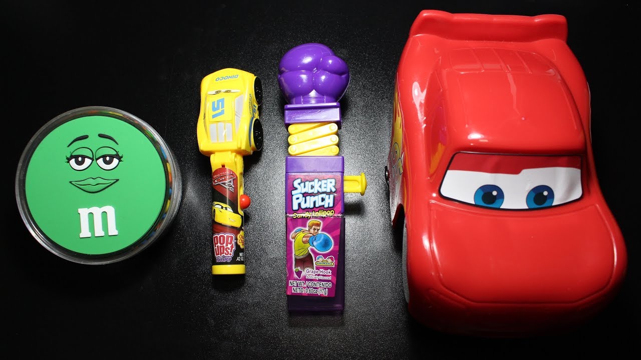 Learn Colors for Children with Red Car Vehicles Toys for Kids - YouTube