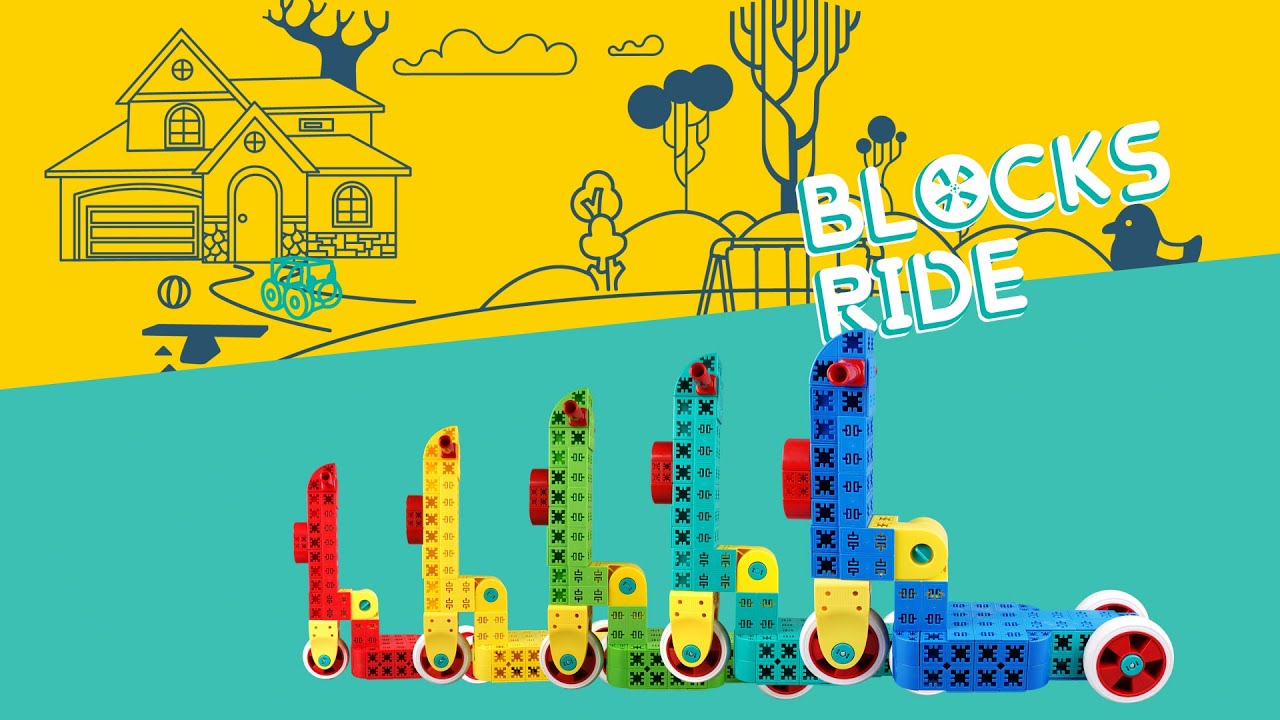 Pungrow Blocks Ride- Ride 4 Building Instruction - YouTube