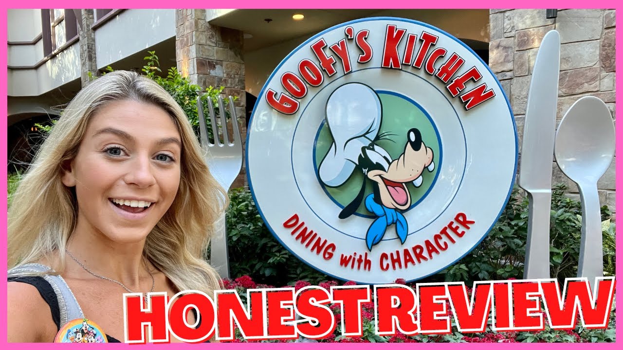 Goofy’s Kitchen Dinner Disneyland | HONEST Review | Disneyland Hotel ...
