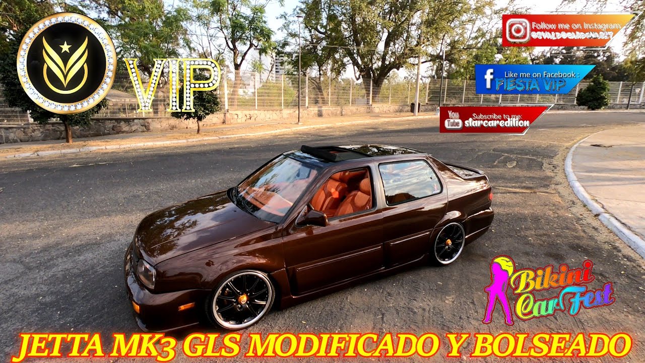 JETTA GLS MK3 MODIFICADO Y PERSONALIZADO CON ESTILO - YouTube