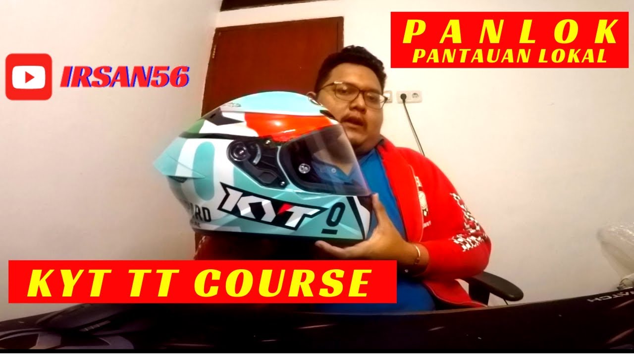 KYT TT Course Helmet Review | Panlok eps.1 - YouTube