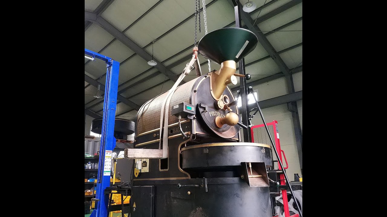 Probat L5 2008Y roaster _ Fully refurbished - YouTube