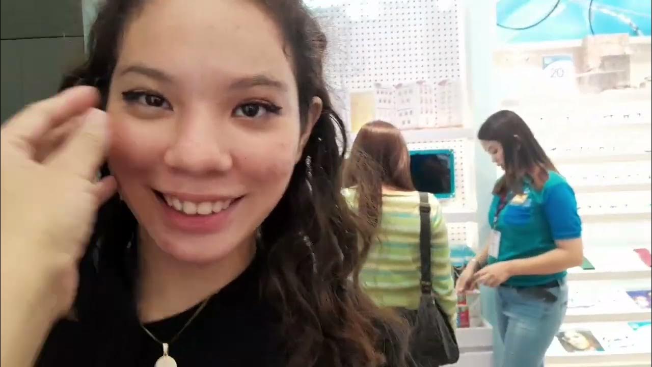 Ang taas ng grado ng mata ni Mhica kaya nagpagawa ng Salamin,sa SM Clark (600 sa L and 200+ sa R ...