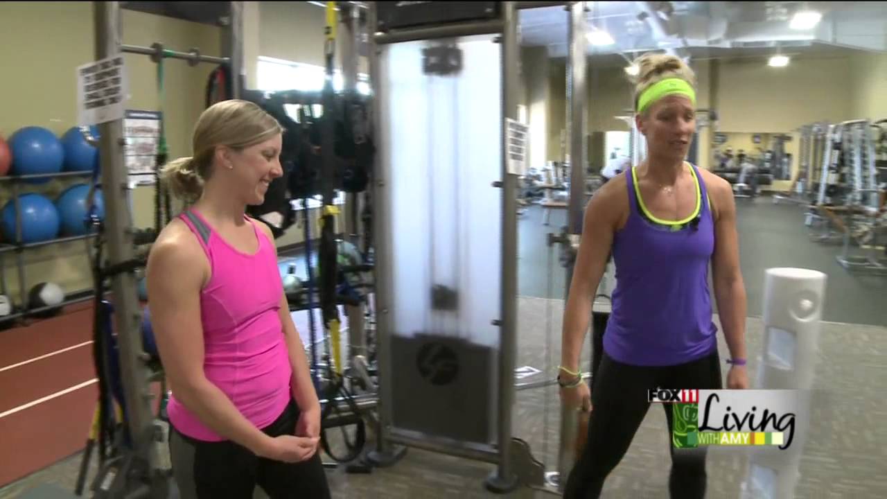 Fox 11 Living with Amy: Fitness Trends at Western Racquet - YouTube