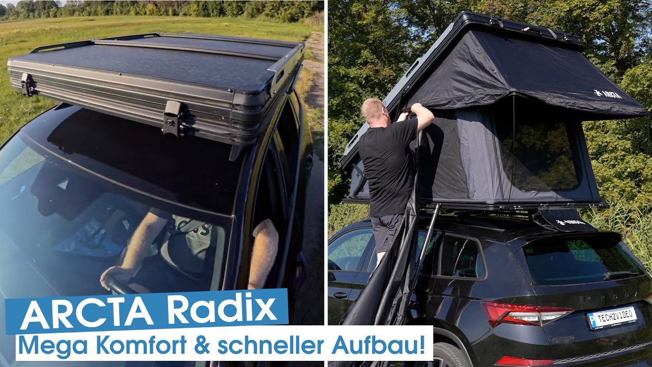 Das BESTE Hartschalen-Dachzelt? Radix von Arcta im Test – Schneller ...