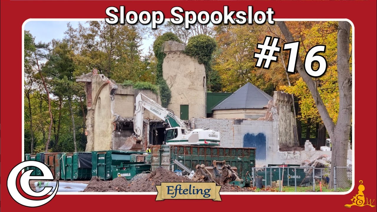 [#Efteling] 🛠️ Sloop Spookslot #16 - YouTube